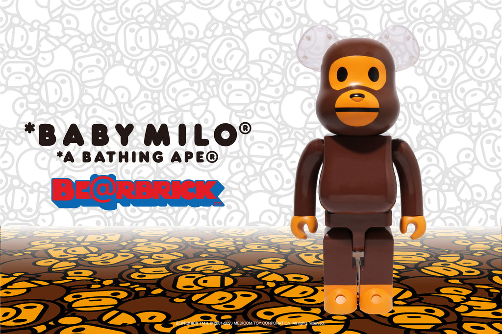 BABY MILO EAR CLEAR VER. BE@RBRICK – uk.bape.com