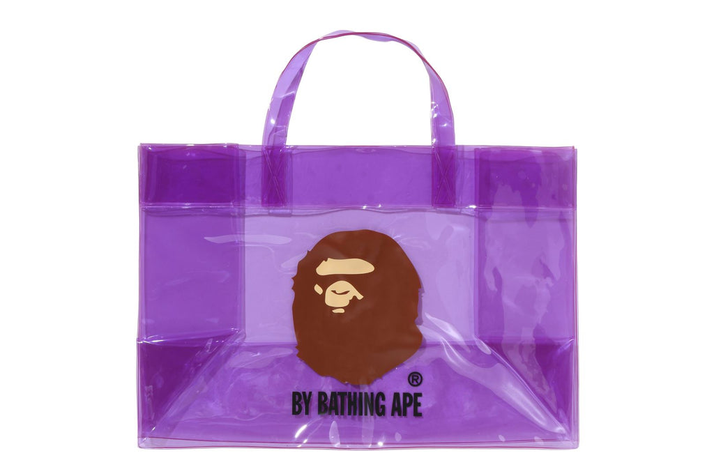 A BATHING APE® Ape Head Clear Bag | Bape official website – uk.bape.com