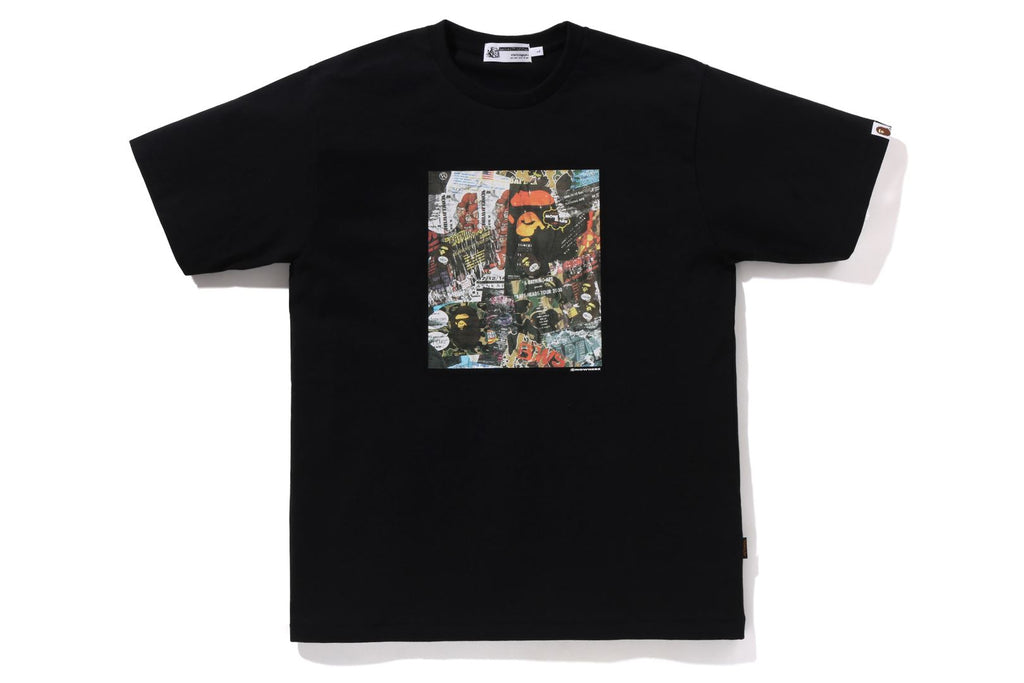A BATHING APE® BAPE Flyer Pattern Print Tee | Bape official website ...