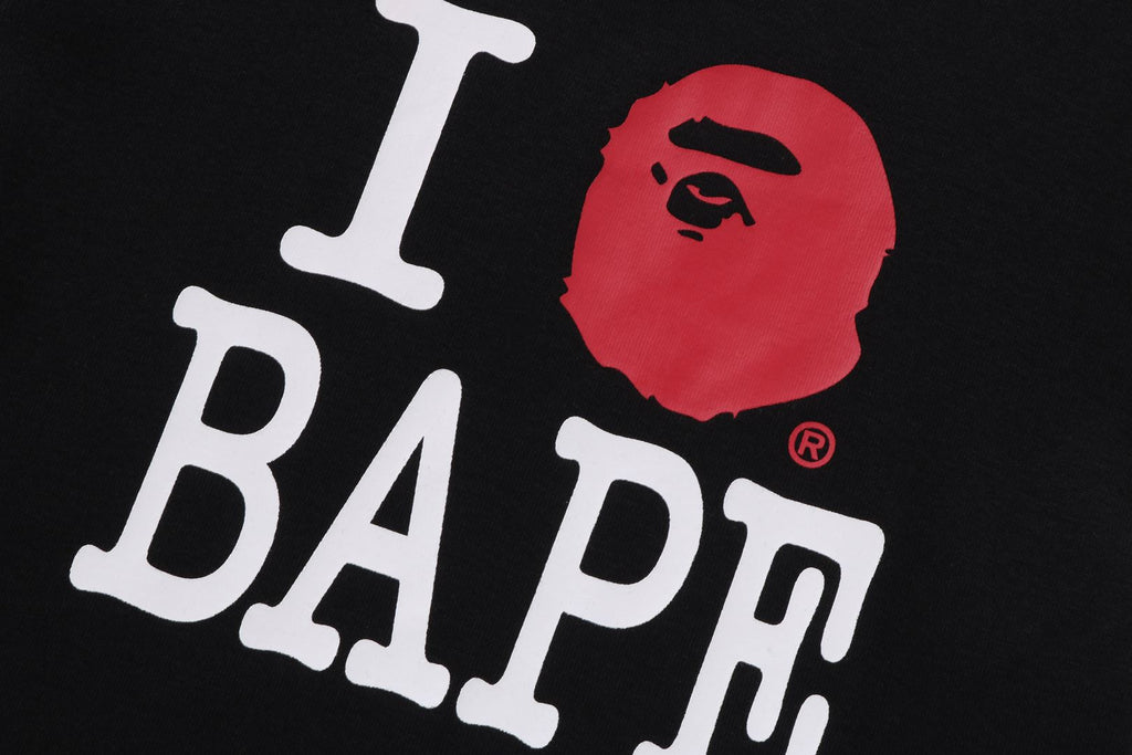 A BATHING APE® I Love BAPE Mini Tee | Bape official website – uk.bape.com