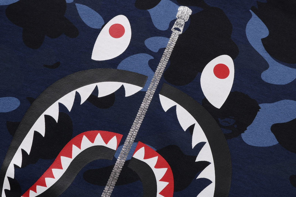A BATHING APE® Color Camo Shark Mini Tee | Bape official website – uk ...