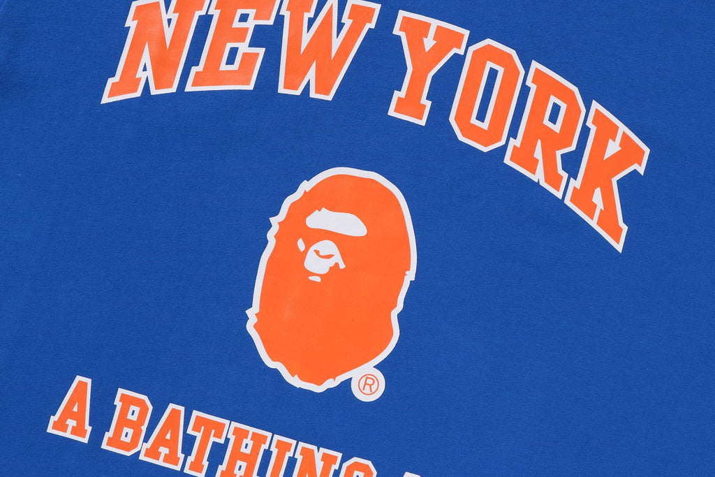 A BATHING APE® BAPE X M&N NBA - New York Knicks Tee | Bape official ...