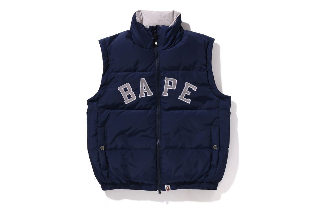 A BATHING APE® Detachable Sleeves Down Jacket | Bape official website ...
