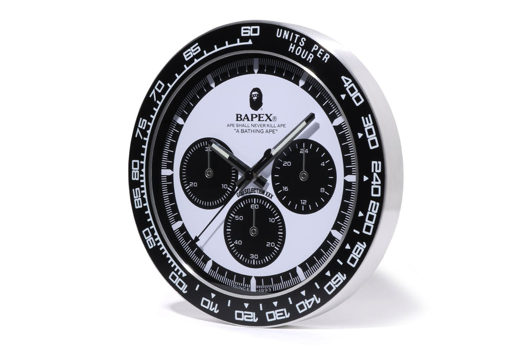 BAPE X GOD SELECTION XXX BAPEX® WALL CLOCK – uk.bape.com