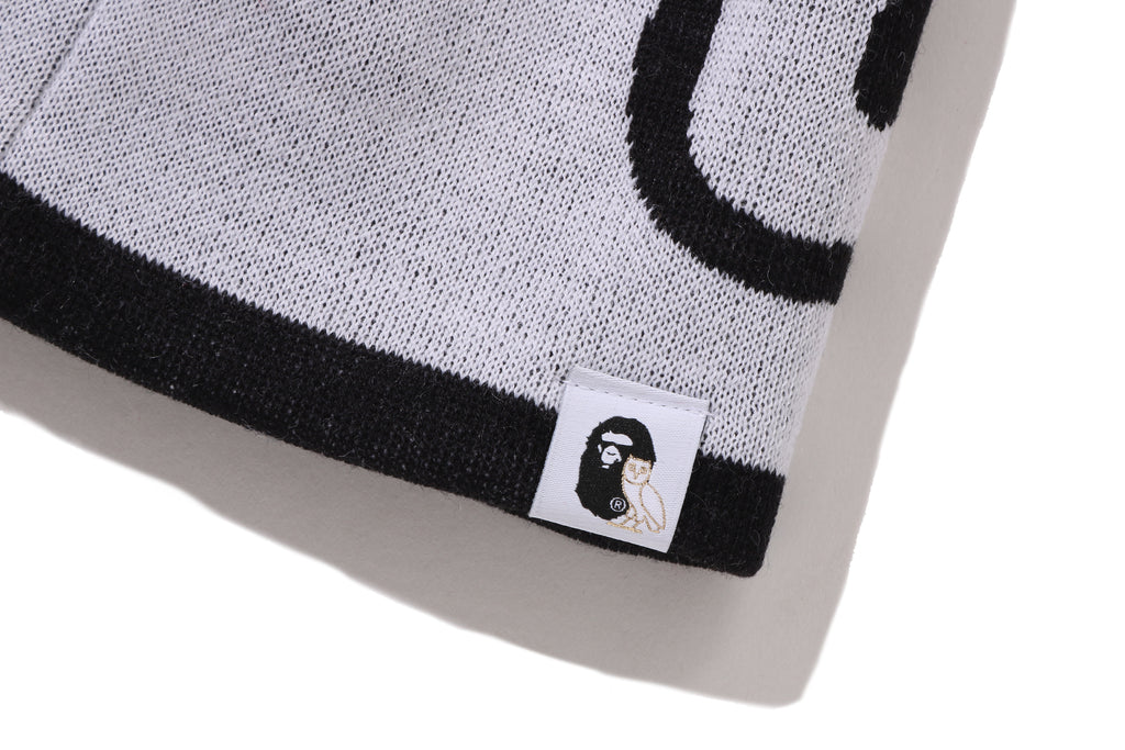 A BATHING APE® BAPE X OVO Jacquard Ovo STA Logo Beanie | Bape official ...