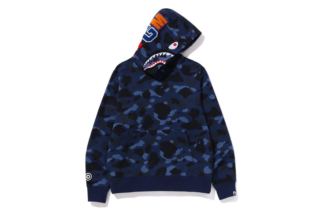 A BATHING APE® Color Camo Shark Pullover | Bape official website – uk ...