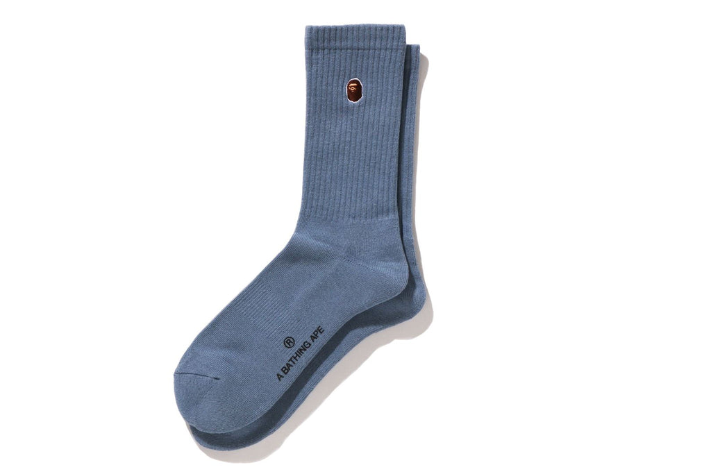 A BATHING APE® Ape Head One Point Socks | Bape official website – uk ...