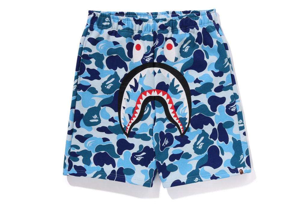A BATHING APE® Abc Camo Shark Sweat Shorts | Bape official website – uk ...