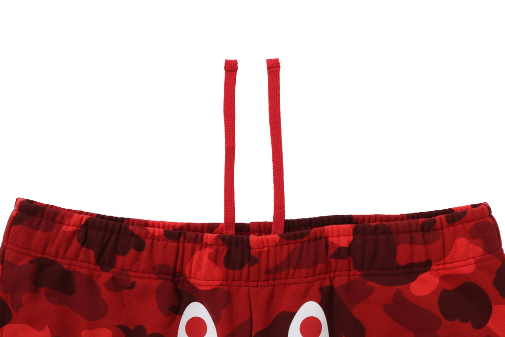 A BATHING APE® Color Camo Shark Sweat Shorts | Bape official website ...