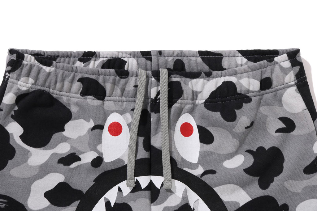 A BATHING APE® 1st Camo Shark Regular Fit Sweat Shorts | Bape official ...