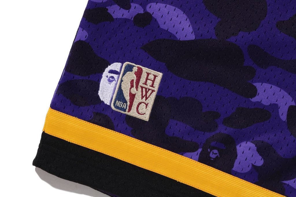 A BATHING APE® BAPE X M&N NBA - Phoenix Suns Swingman Shorts | Bape ...