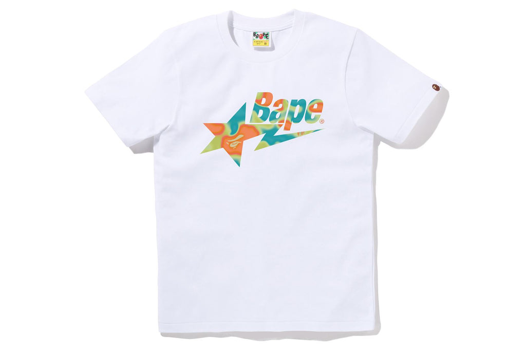 A BATHING APE® Liquid Camo BAPE STA Logo Tee | Bape official website ...