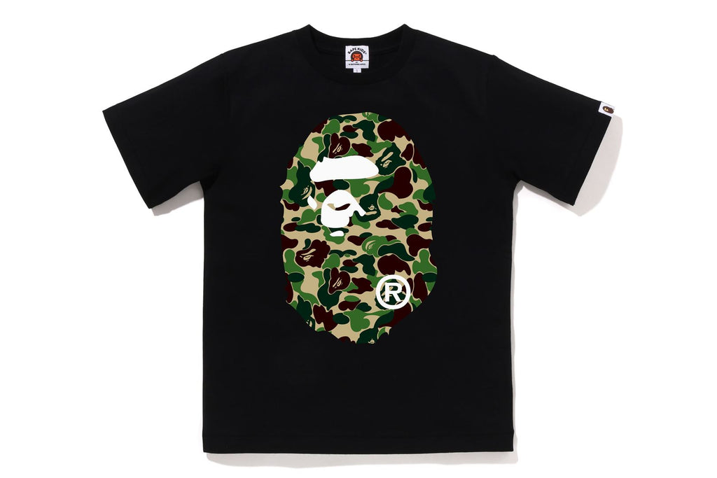 ABC CAMO BIG APE HEAD TEE JUNIOR – uk.bape.com