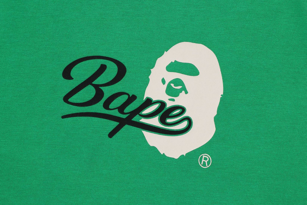 CURSIVE COLLEGE LOGO RELAXED FIT TEE – uk.bape.com