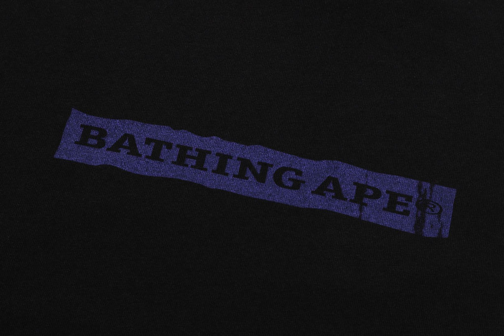 A BATHING APE® Screen Print Stencil Logo Relaxed Fit Tee | Bape ...