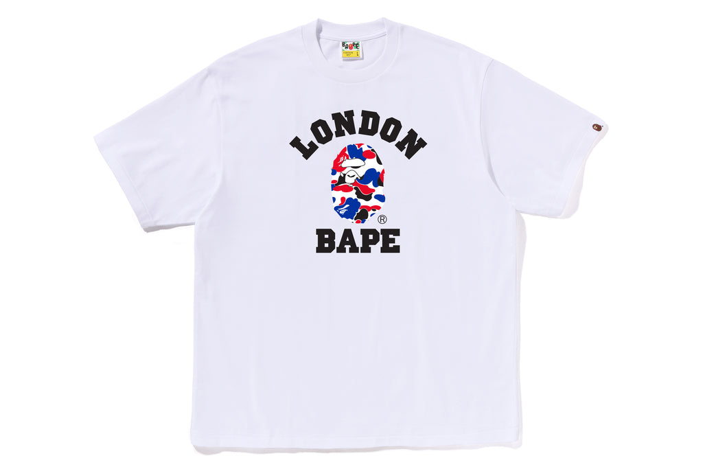 A BATHING APE® BAPE LONDON COLLEGE TEE M | Bape official website – uk ...