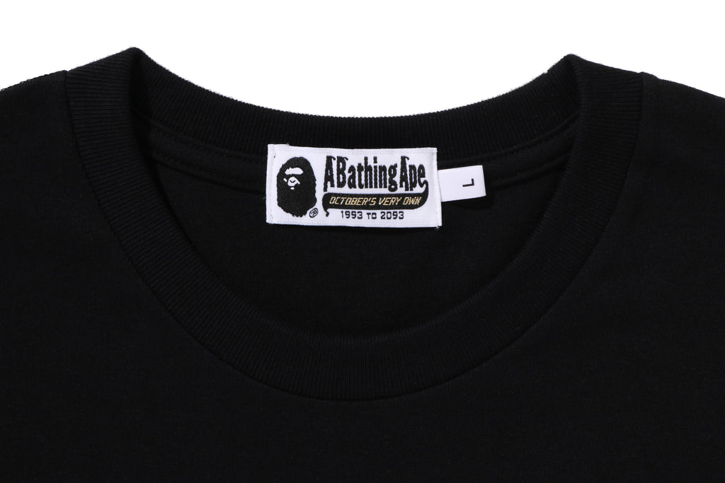 A BATHING APE® BAPE X OVO OVO STA Crocodile Print Tee | Bape official ...