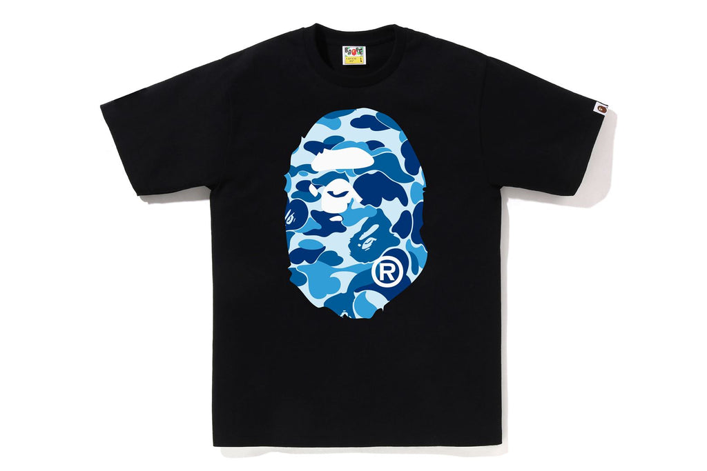 A BATHING APE® Abc Camo Big Ape Head Tee | Bape official website – uk ...