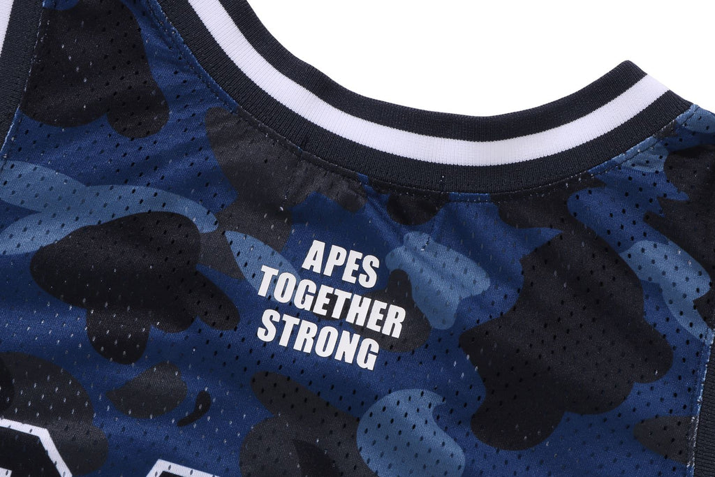 A BATHING APE® Color Camo Basketball Tank Top | Bape official website ...