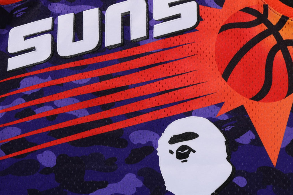 A BATHING APE® BAPE X M&N NBA - Phoenix Suns Swingman Jersey | Bape ...