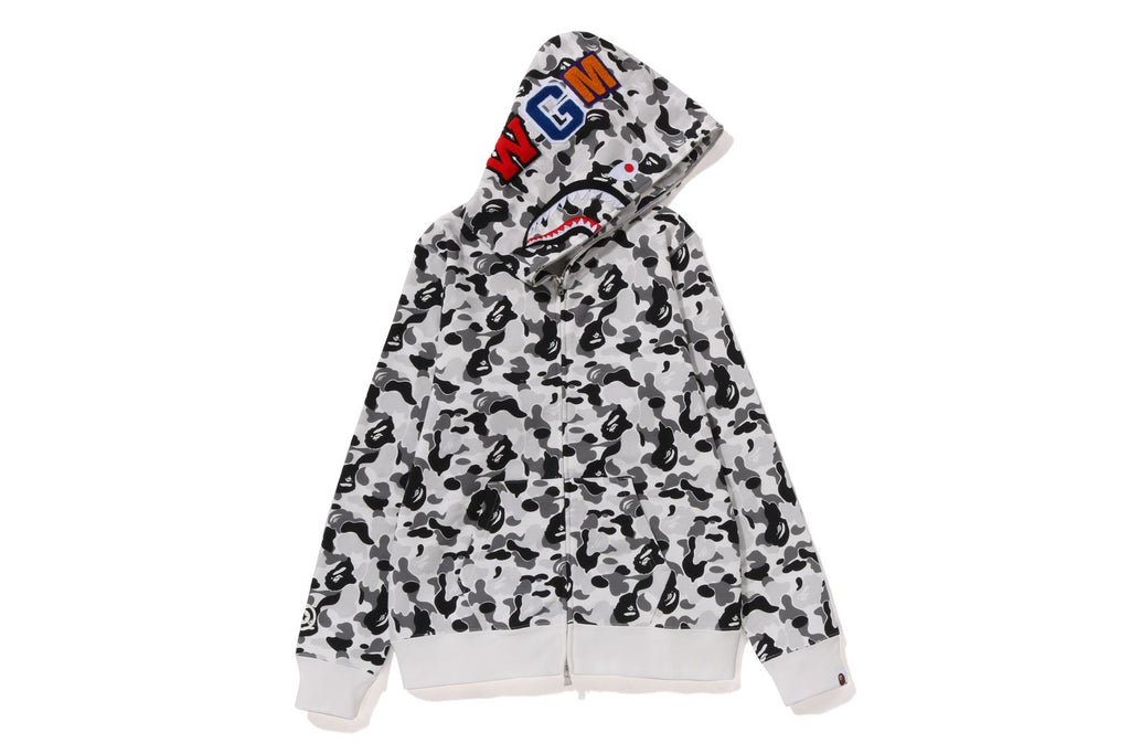 A BATHING APE® ABC Camo Shark Full Zip Hoodie | Bape official website ...