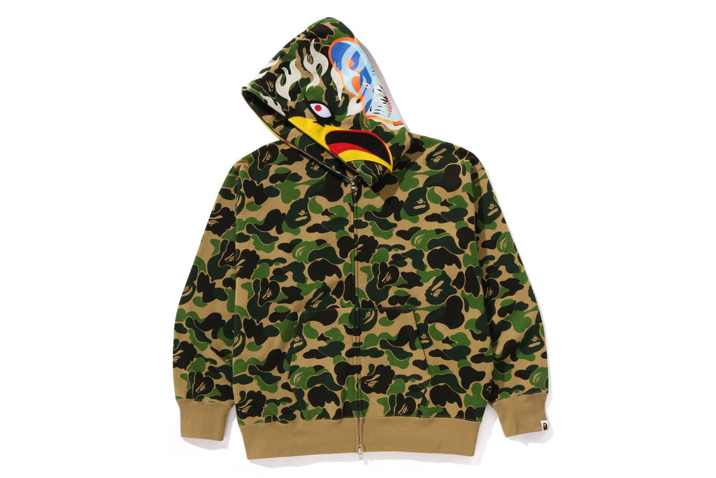 A BATHING APE® BAPE X Readymade Abc Camo Eagle Relaxed Fit Full Zip ...