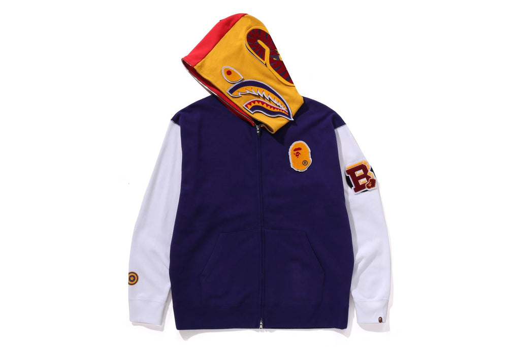 A BATHING APE® Shark Full Zip Hoodie US | Bape official website – uk ...