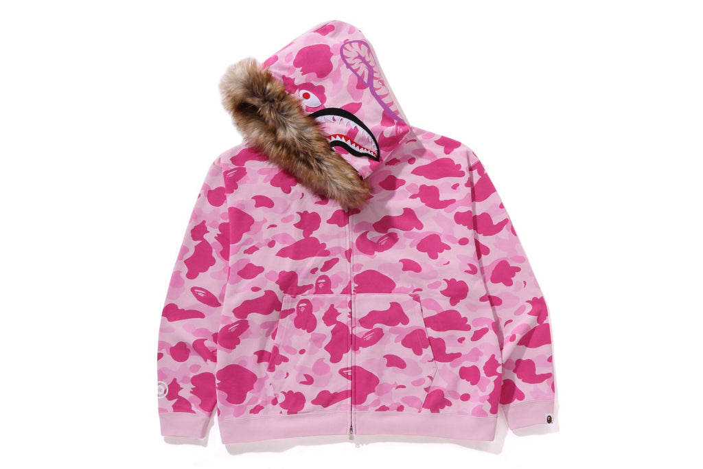 BAPE X CACTUS JACK X DON TOLIVER FAUX FUR SHARK ZIP HOODIE – uk.bape.com