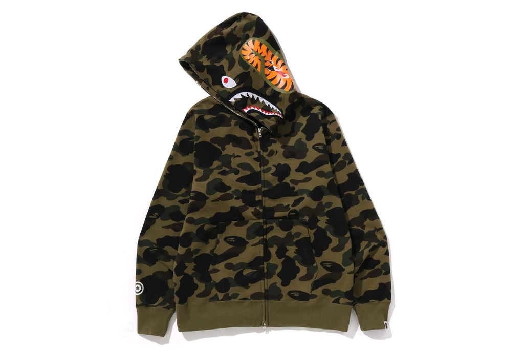 A BATHING APE® 1st Camo Shark Full Zip Hoodie | Bape official website ...
