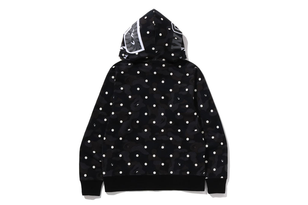 A BATHING APE® Abc Dot Shark Full Zip Hoodie | Bape official website ...