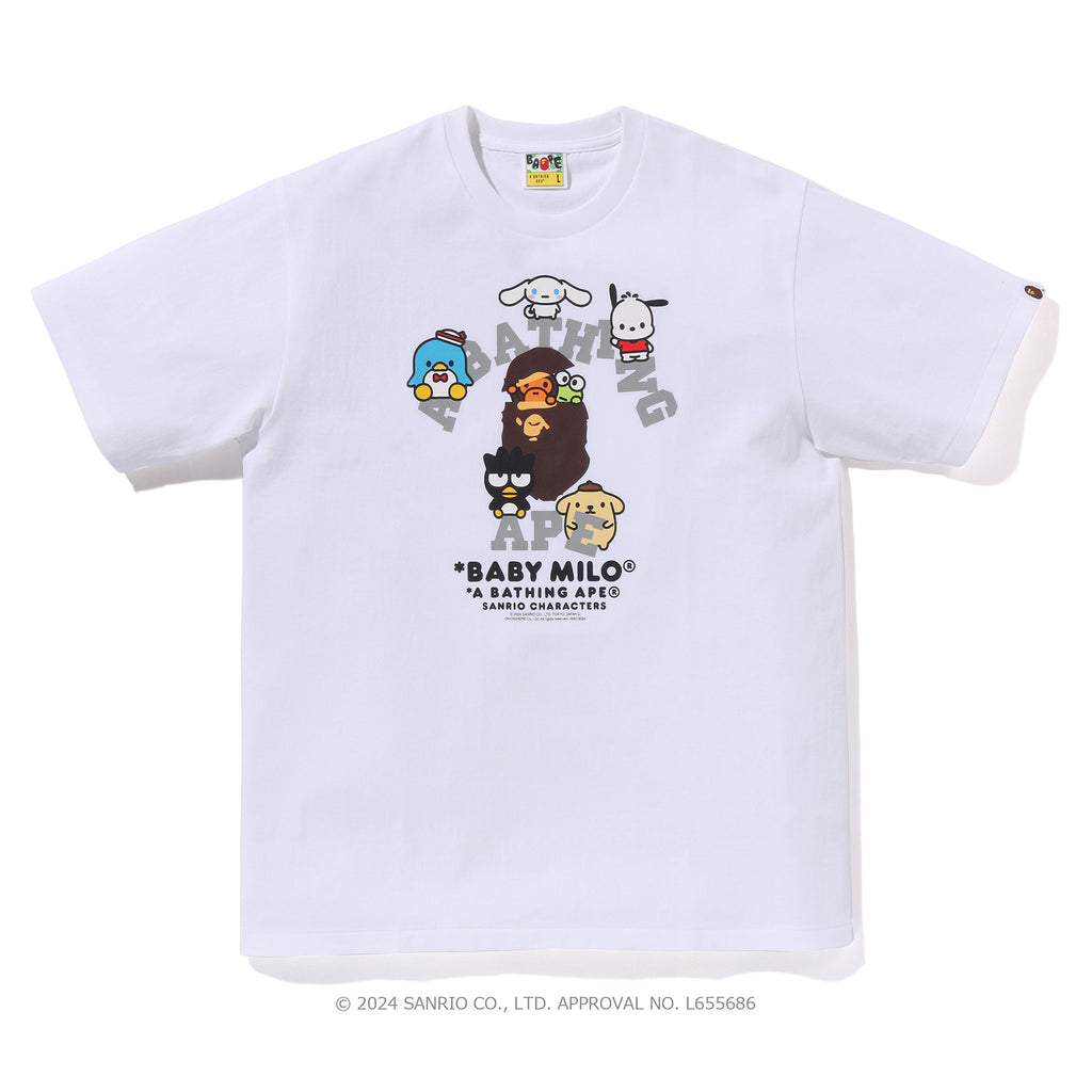A BATHING APE® Baby Milo X Sanrio Characters - Tee #1 | Bape official ...