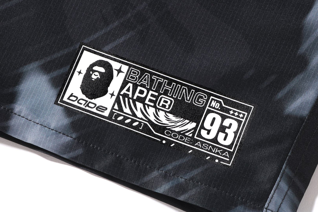 A BATHING APE® Stroke Camo Beach Shorts | Bape official website – uk ...