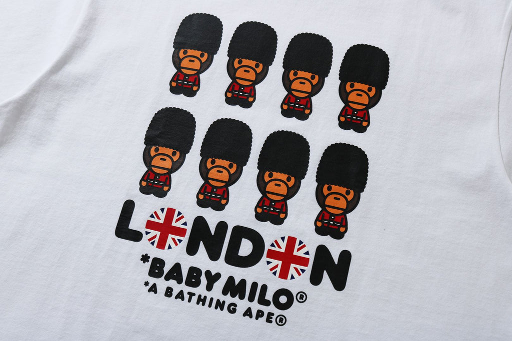 BAPE STOREÃ‚Â® LONDON BABY MILO TEE – uk.bape.com