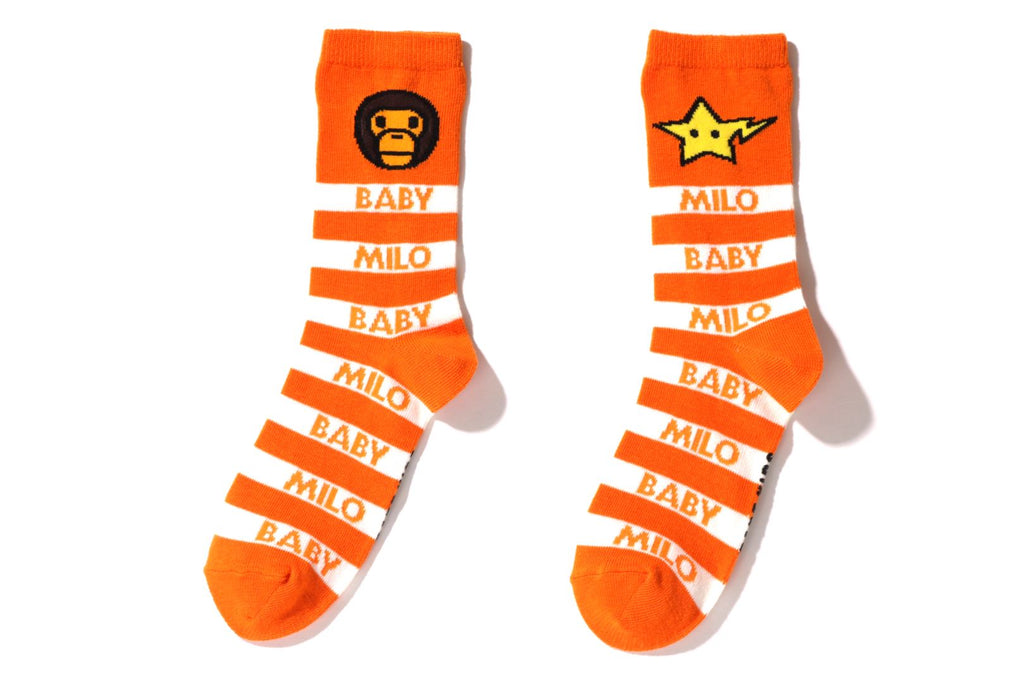 MILO MONOGRAM SOCKS – uk.bape.com
