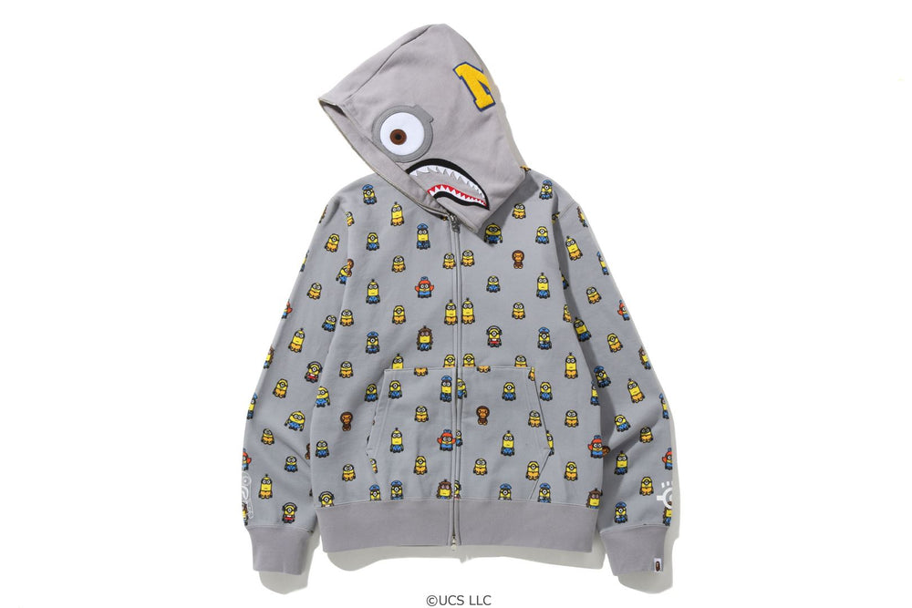 BAPE® X MINIONS SHARK FULL ZIP HOODIE – uk.bape.com